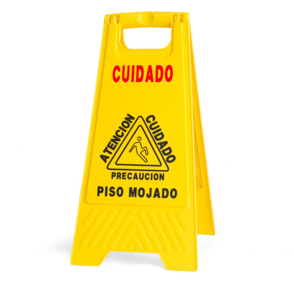 Letrero Piso Mojado - TOTALCLEAN
