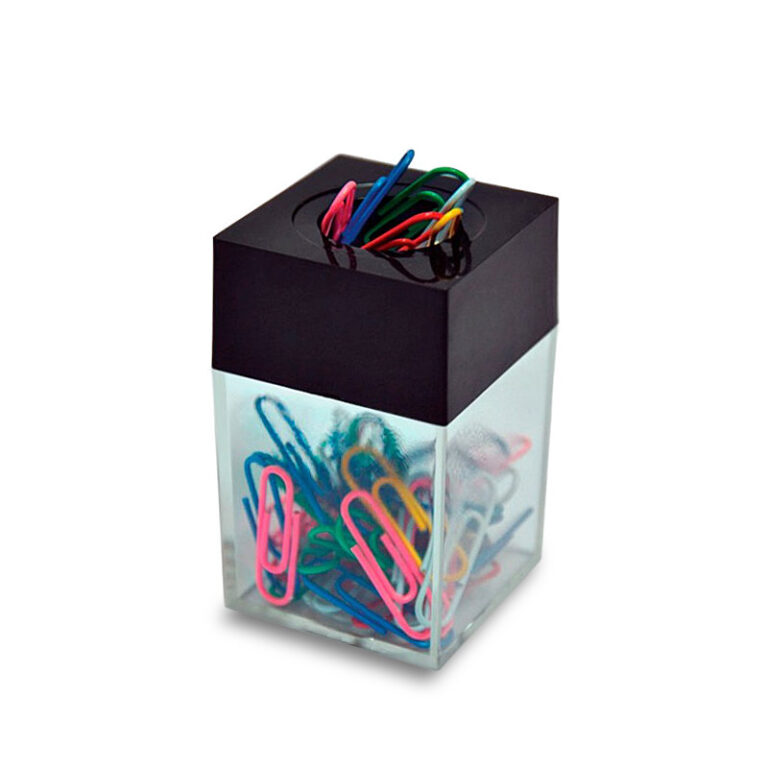 Porta Clips Magnético Acrílico - TOTALCLEAN